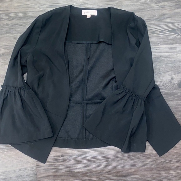 Philosophy | Jackets & Coats | Philosophy Bell Sleeve Fitted Career ...